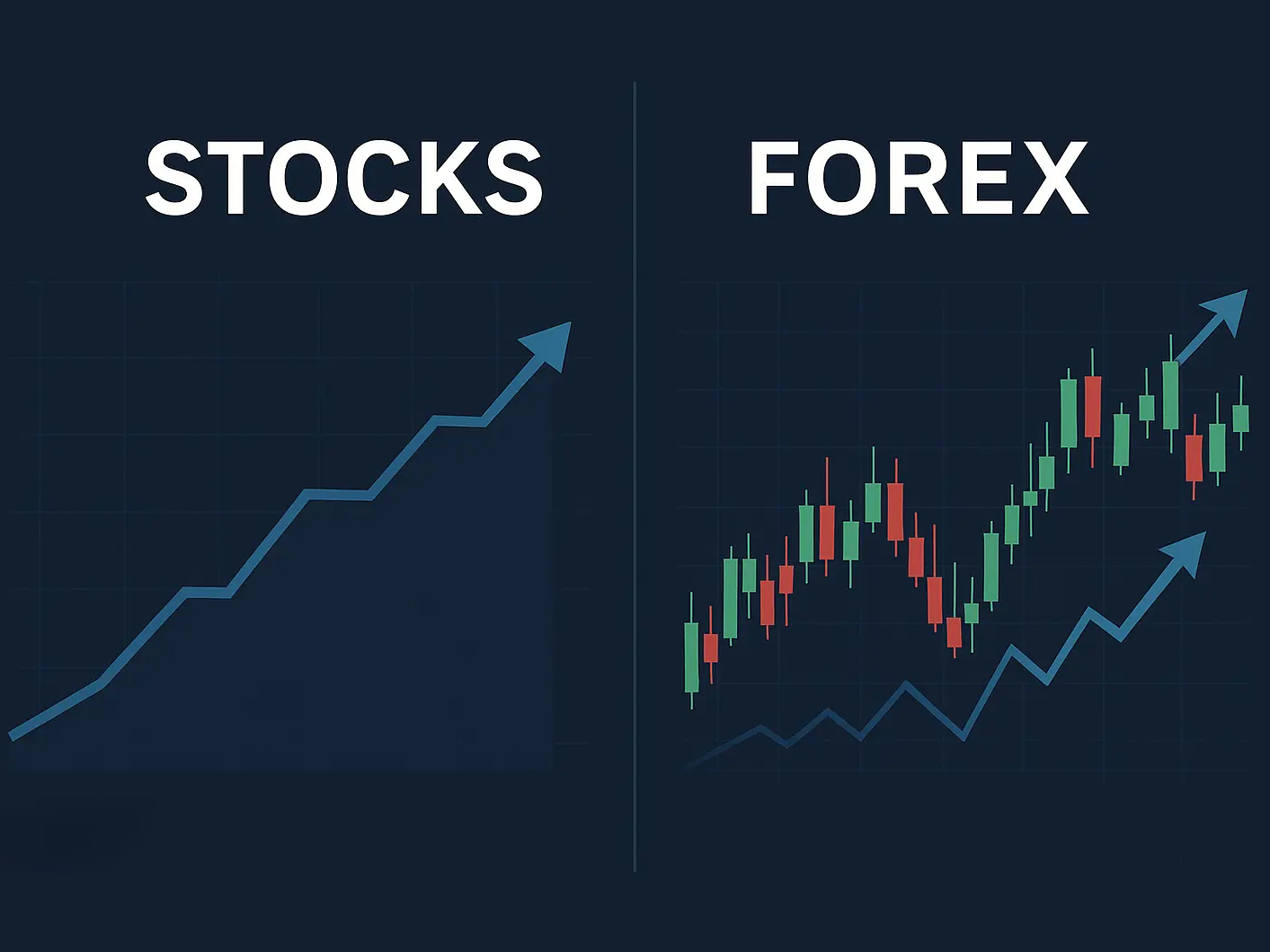 Forex vs Stocks | Key Differences for Beginner Traders